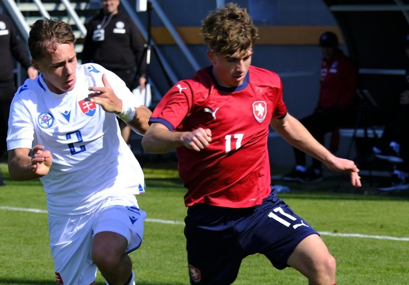 David Holzer premiérově oblékl český reprezentační dres | FK Mladá Boleslav